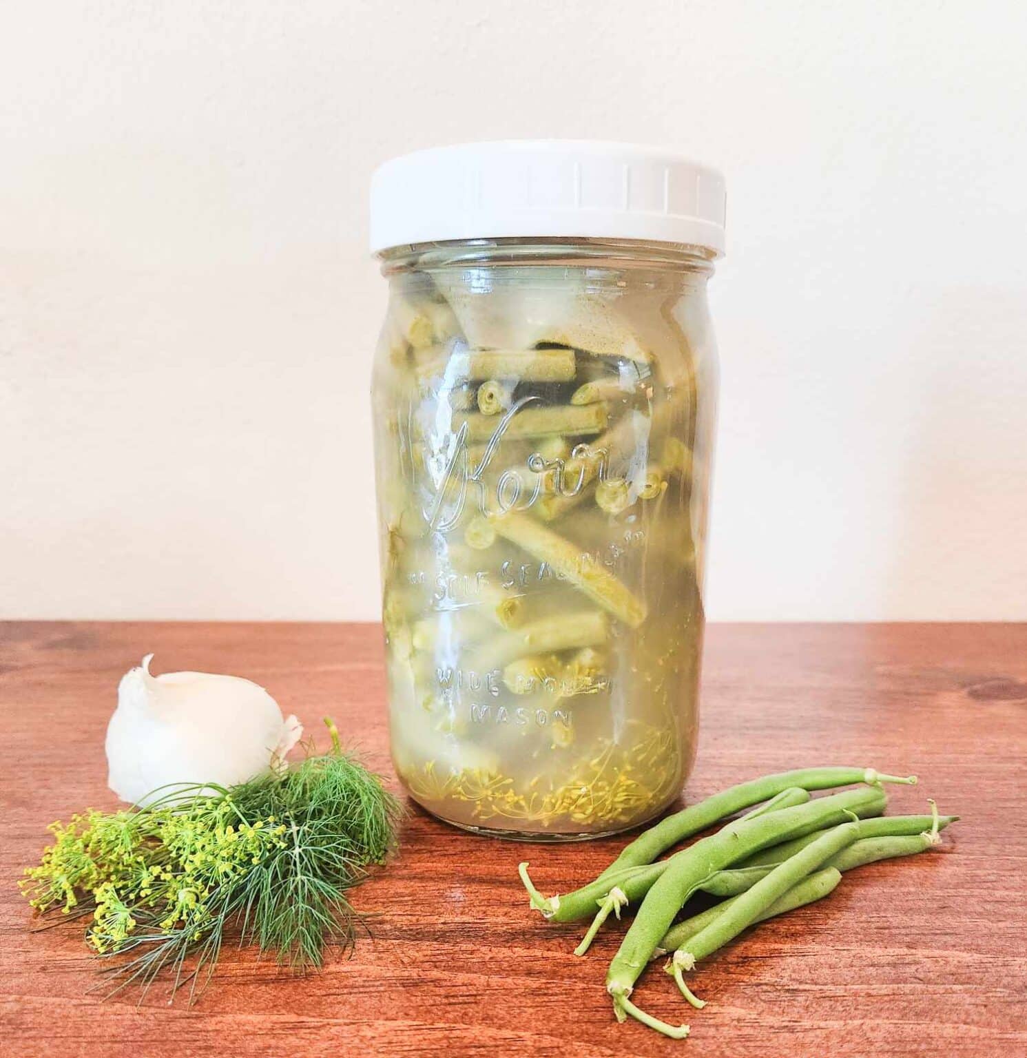Fermented Dilly Beans